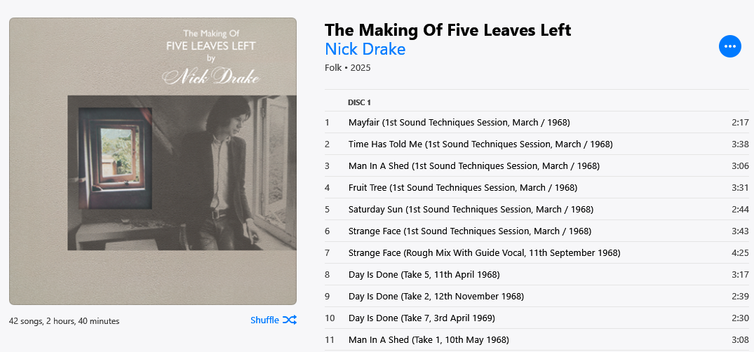 Five Leaves Left: Robert Kenchington – C L R : CHAIN LINK REVIEW